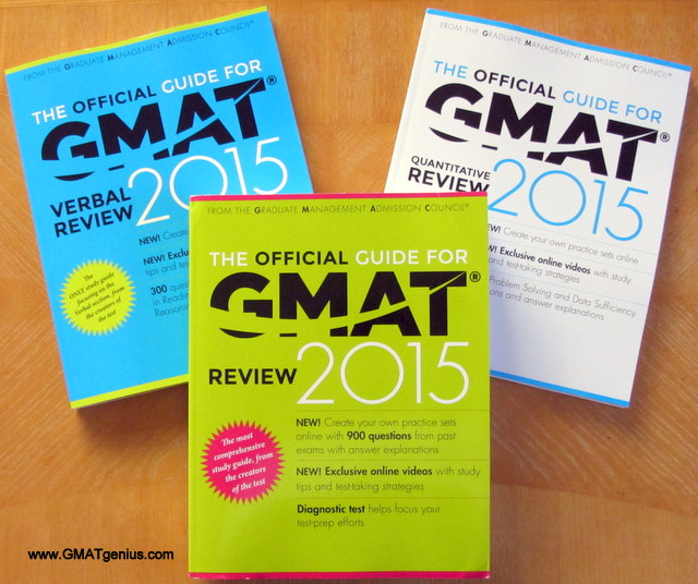 Review of the 2015 GMAT Official Guides - GMAT Genius