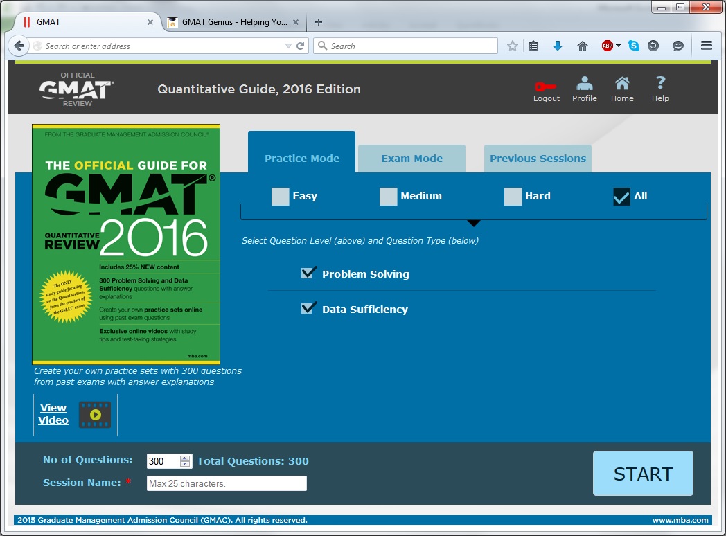 Sneak Preview of 2016 GMAT Quantitative Official Guide - GMAT Genius