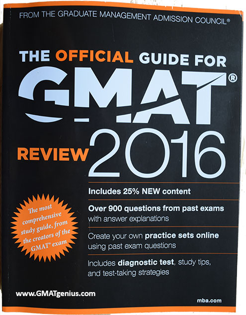 Review of 2016 GMAT Official Guide - GMAT Genius